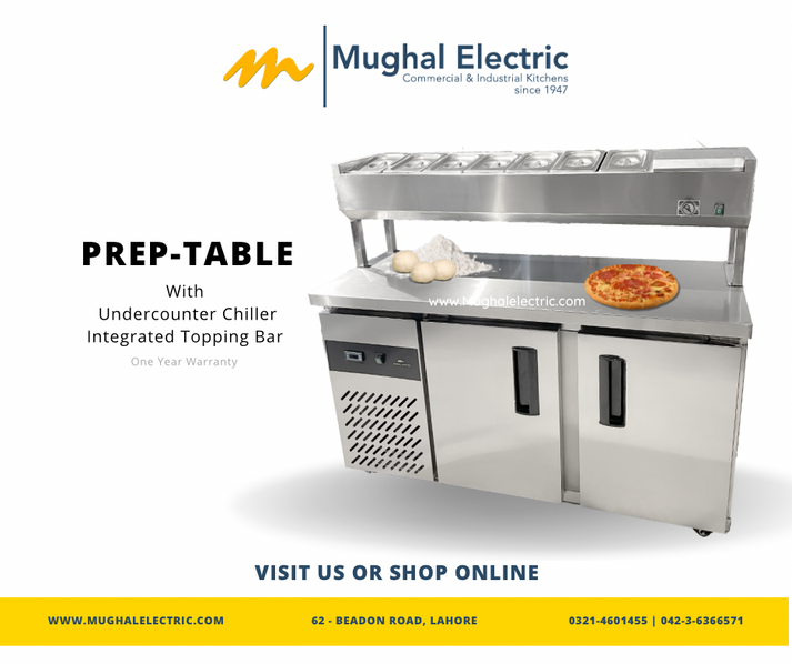 Prep Topping with under Counter Chiller VRXG-903